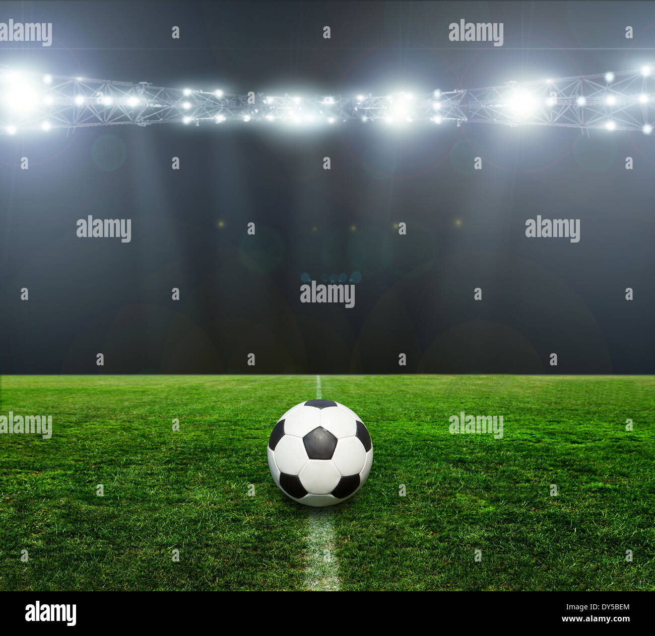 On the stadium. abstract football or soccer backgrounds Stock Photo - Alamy