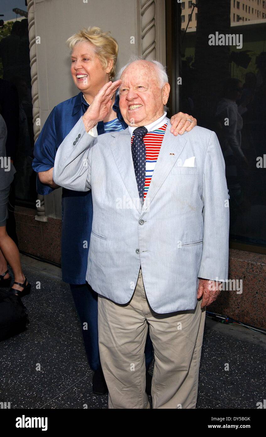 April 6, 2014 - Award-winning actor and Hollywood legend MICKEY ROONEY ...
