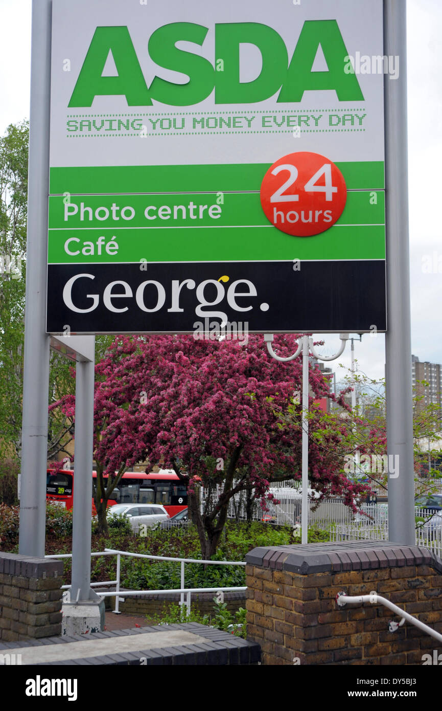 Asda clapham junction hi-res stock photography and images - Alamy