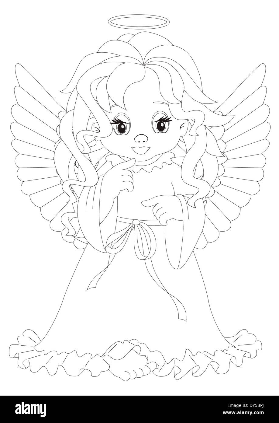 Child in pink Black and White Stock Photos & Images - Alamy