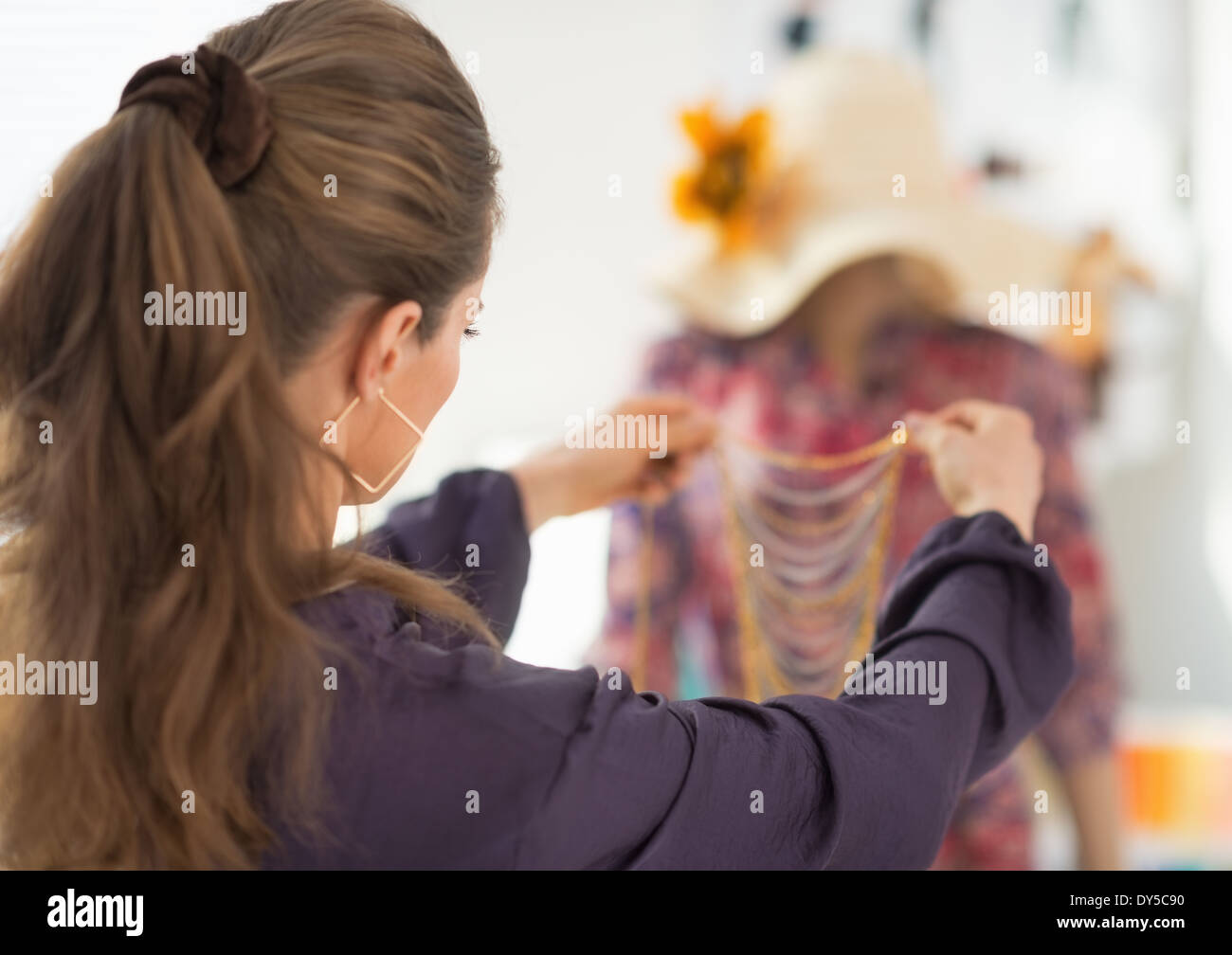 Choosing accessories hi-res stock photography and images - Alamy