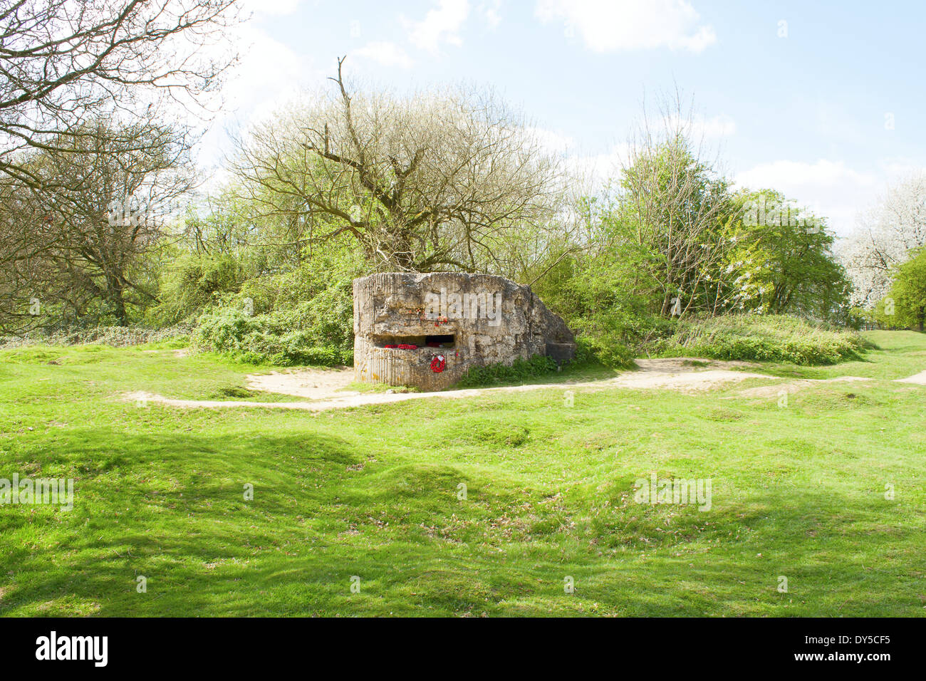 German world war one bunker hi-res stock photography and images - Alamy