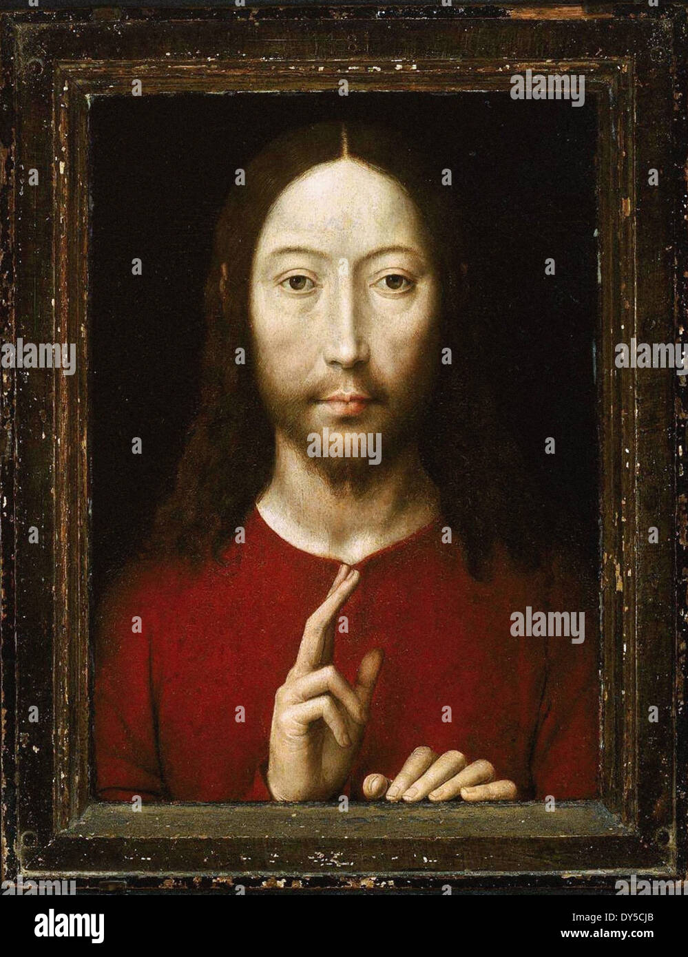 Hans memling christ blessing hi-res stock photography and images - Alamy