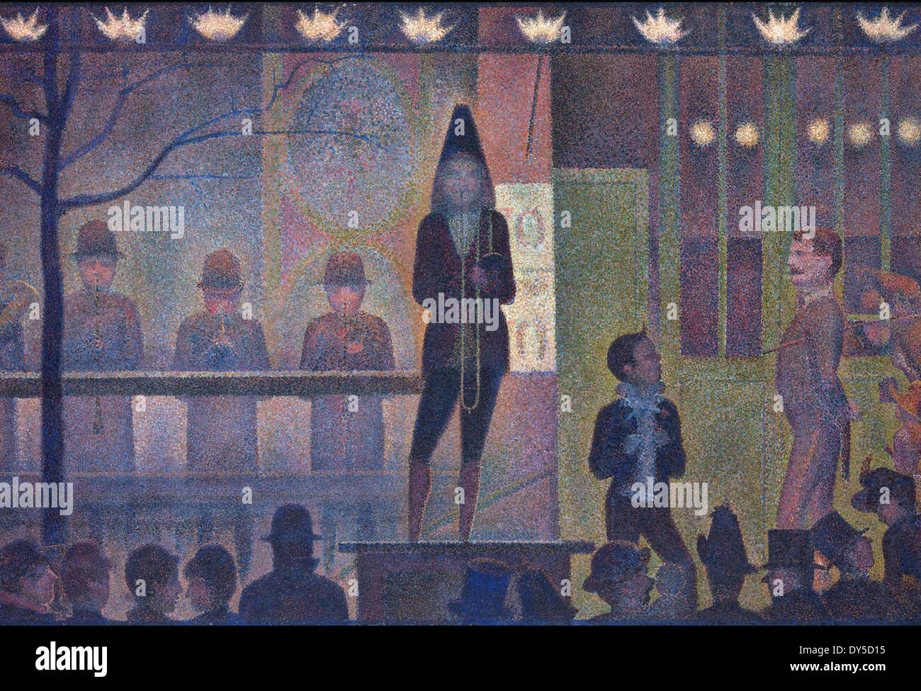 Georges Seurat Circus Sideshow Stock Photo - Alamy