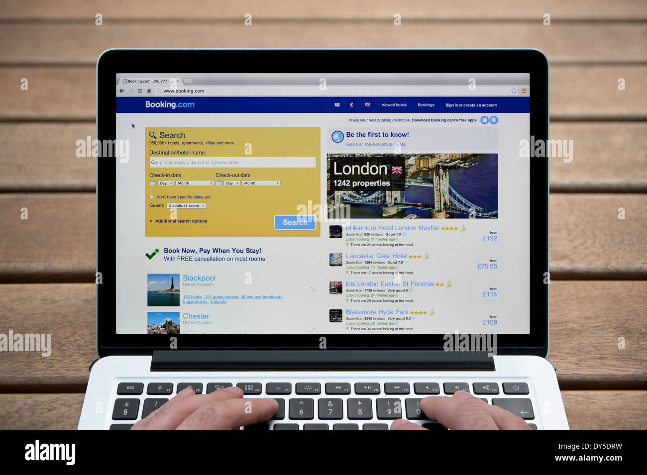 Booking hi-res stock photography and images - Alamy