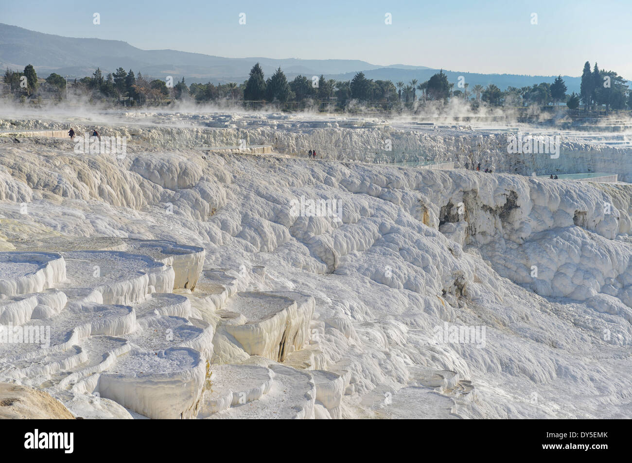 Hot Springs in Pamukkale, Turkey Stock Photo - Alamy