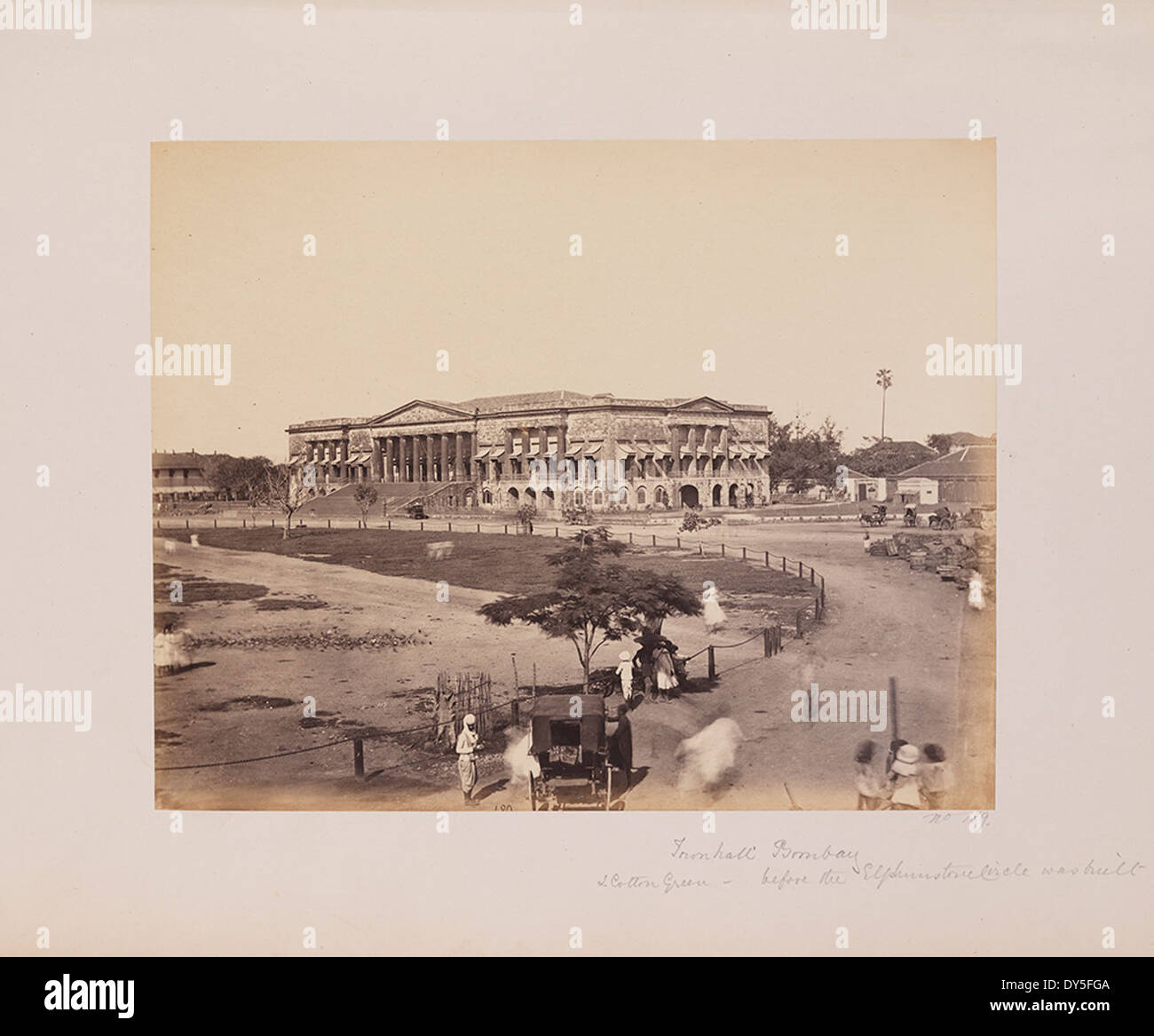 The Bombay Town Hall, located near Cotton Green, was a significant ...