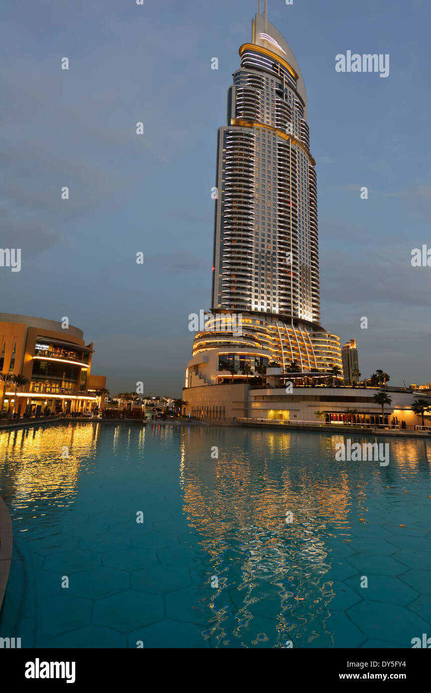 The Address Downtown Burj Dubai building, Dubai, United Arab Emirates ...