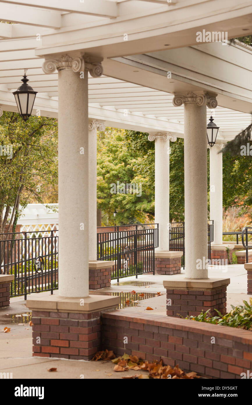 USA, Nebraska, Omaha, birthplace of President Gerald R. Ford Stock ...