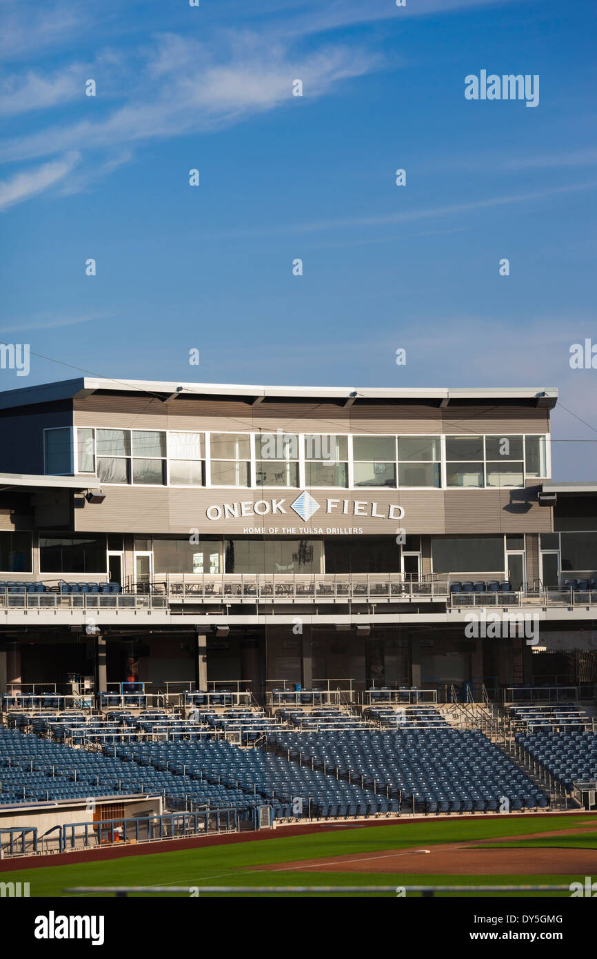 USA, Oklahoma, Tulsa, ONEOK Field, sports stadium Stock Photo - Alamy