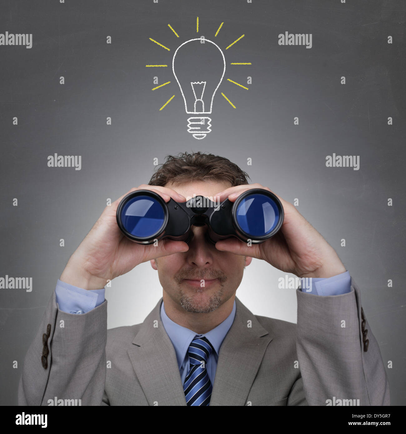 Ideas man idea hi-res stock photography and images - Alamy