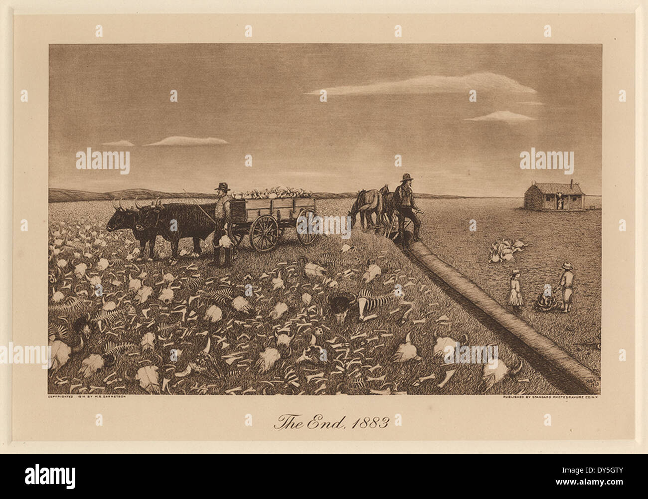 Frontier farming families hi-res stock photography and images - Alamy