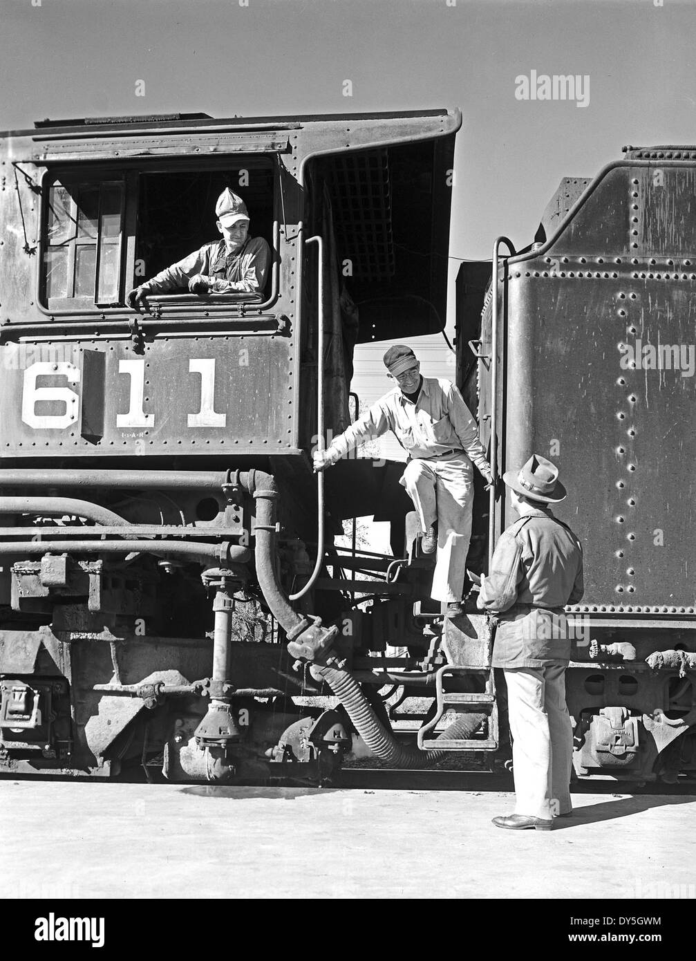 Locomotive 611 and engineer hi-res stock photography and images - Alamy