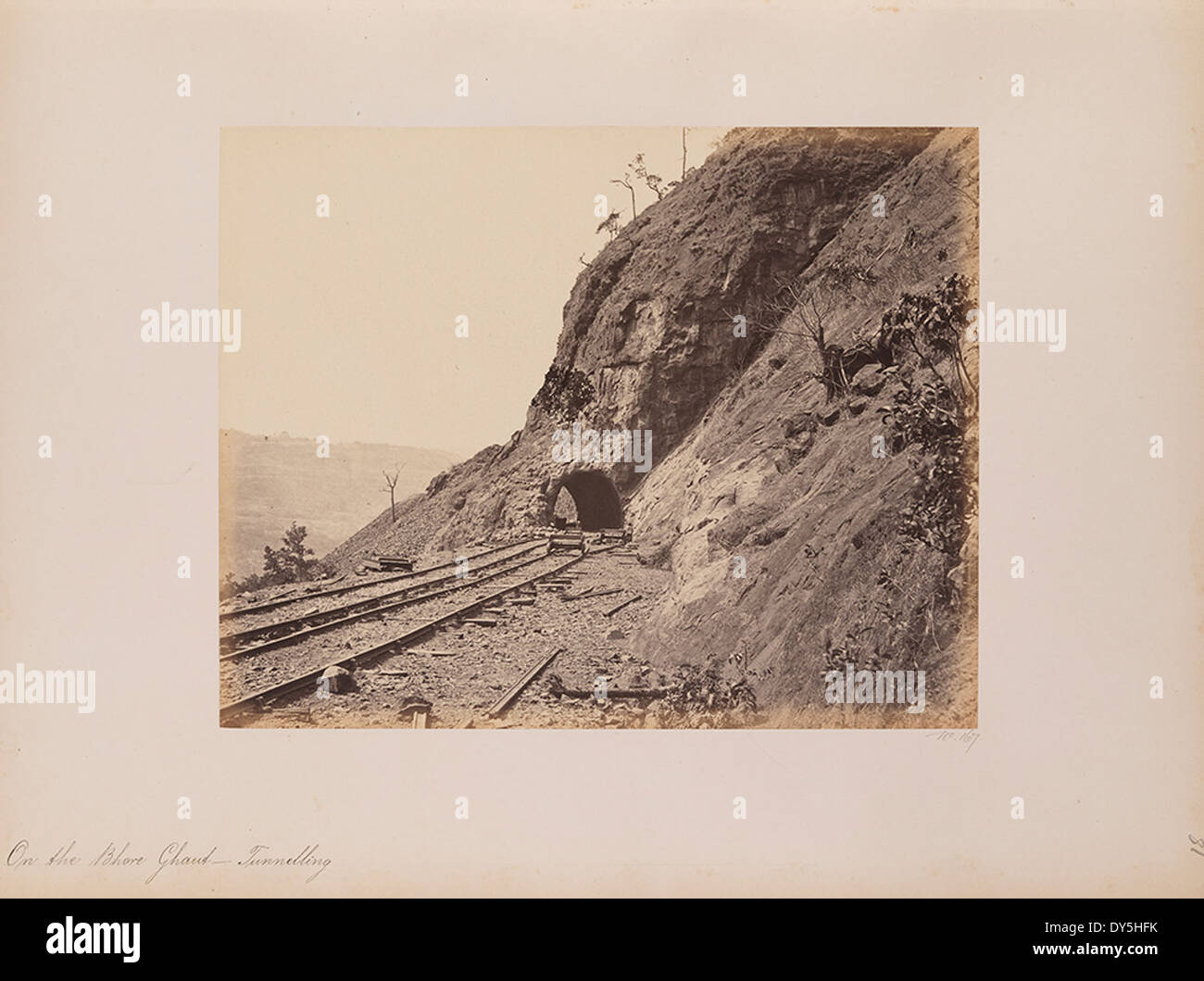 The Bhore Ghaut, part of the Great Indian Peninsula Railway, involved ...