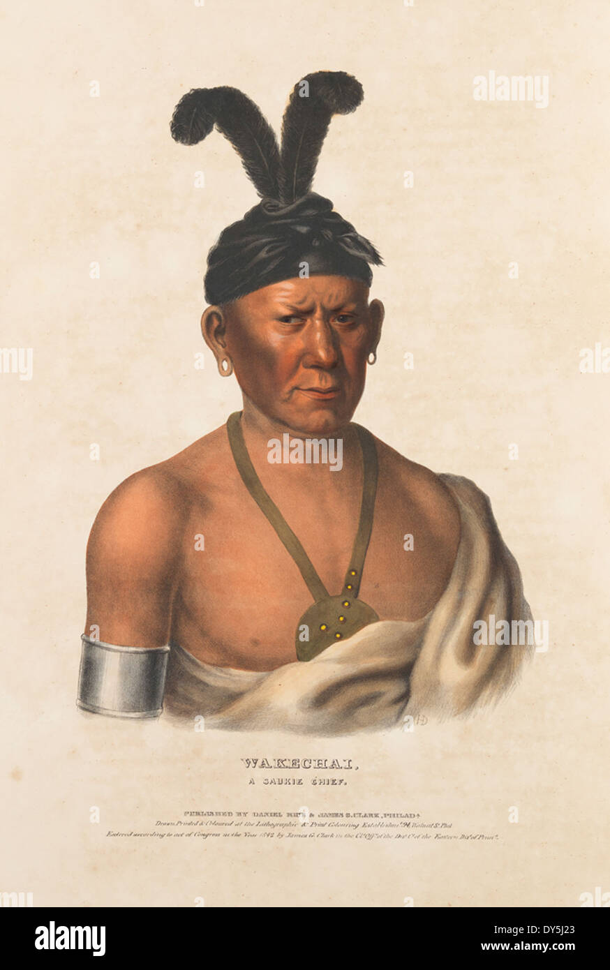 Wakechai, a chief of the Saukie tribe, was an influential leader of the ...