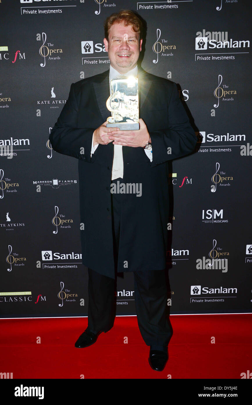 London England, 7th April 2014 : Male Singer of the Year 2014, Winner ...