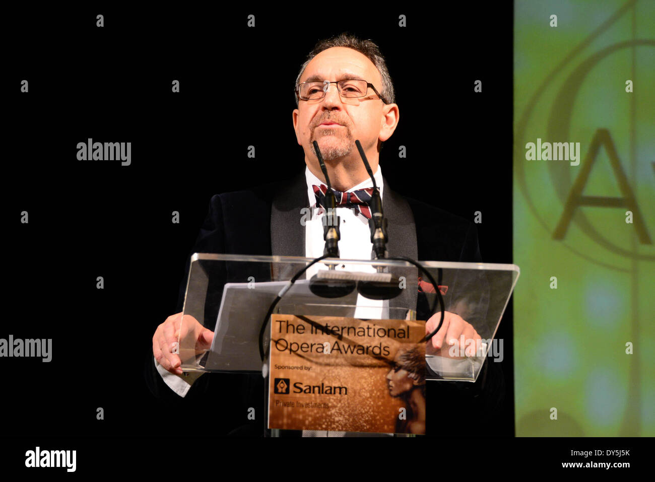 London England, 7th April 2014 : Introduction by Harry Hyman the ...