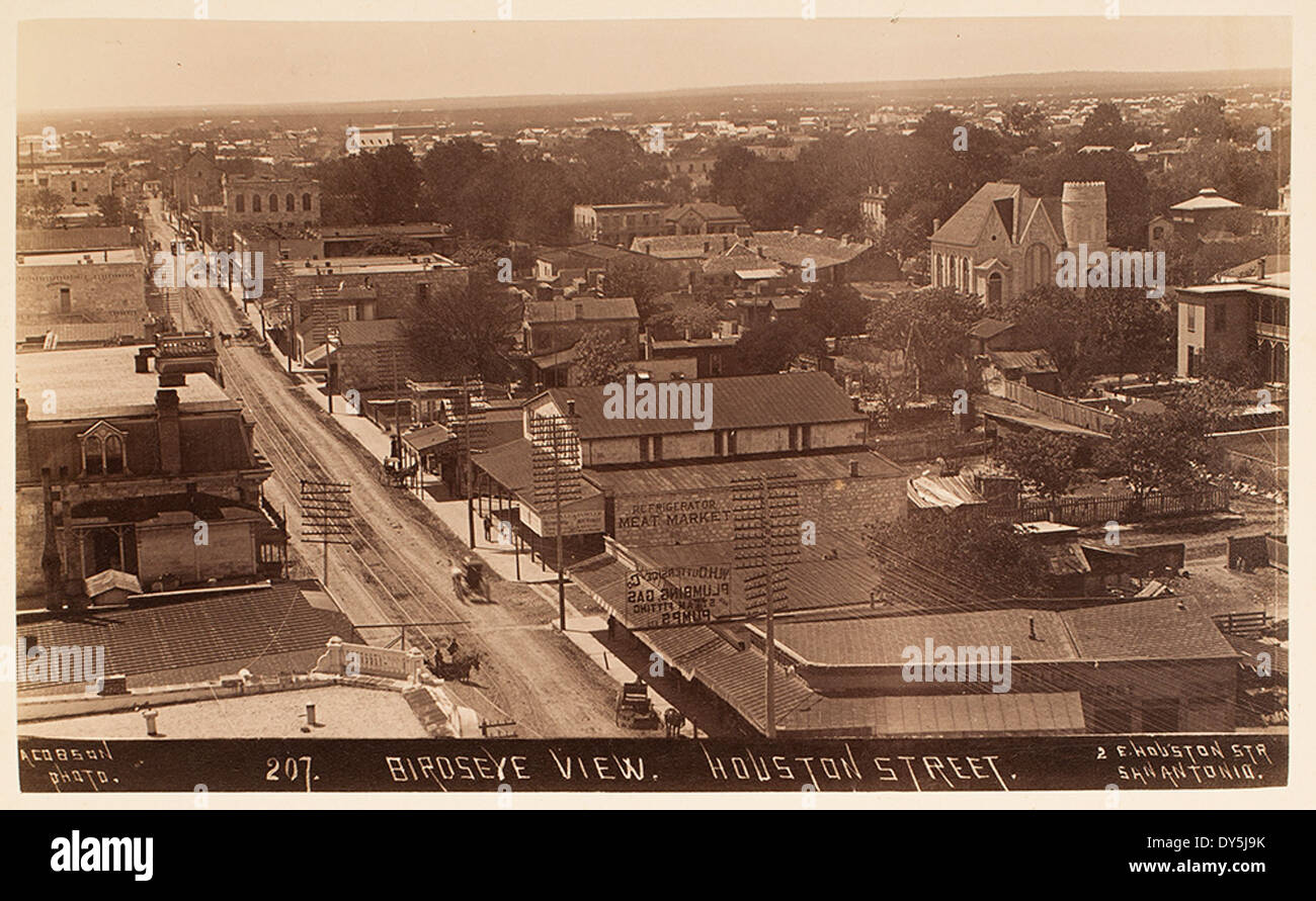 Houston street view hi-res stock photography and images - Alamy