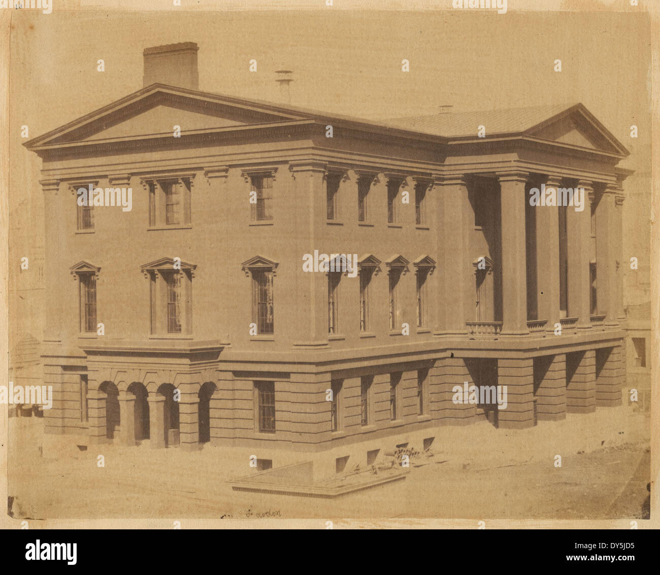 The Custom House Stock Photo - Alamy