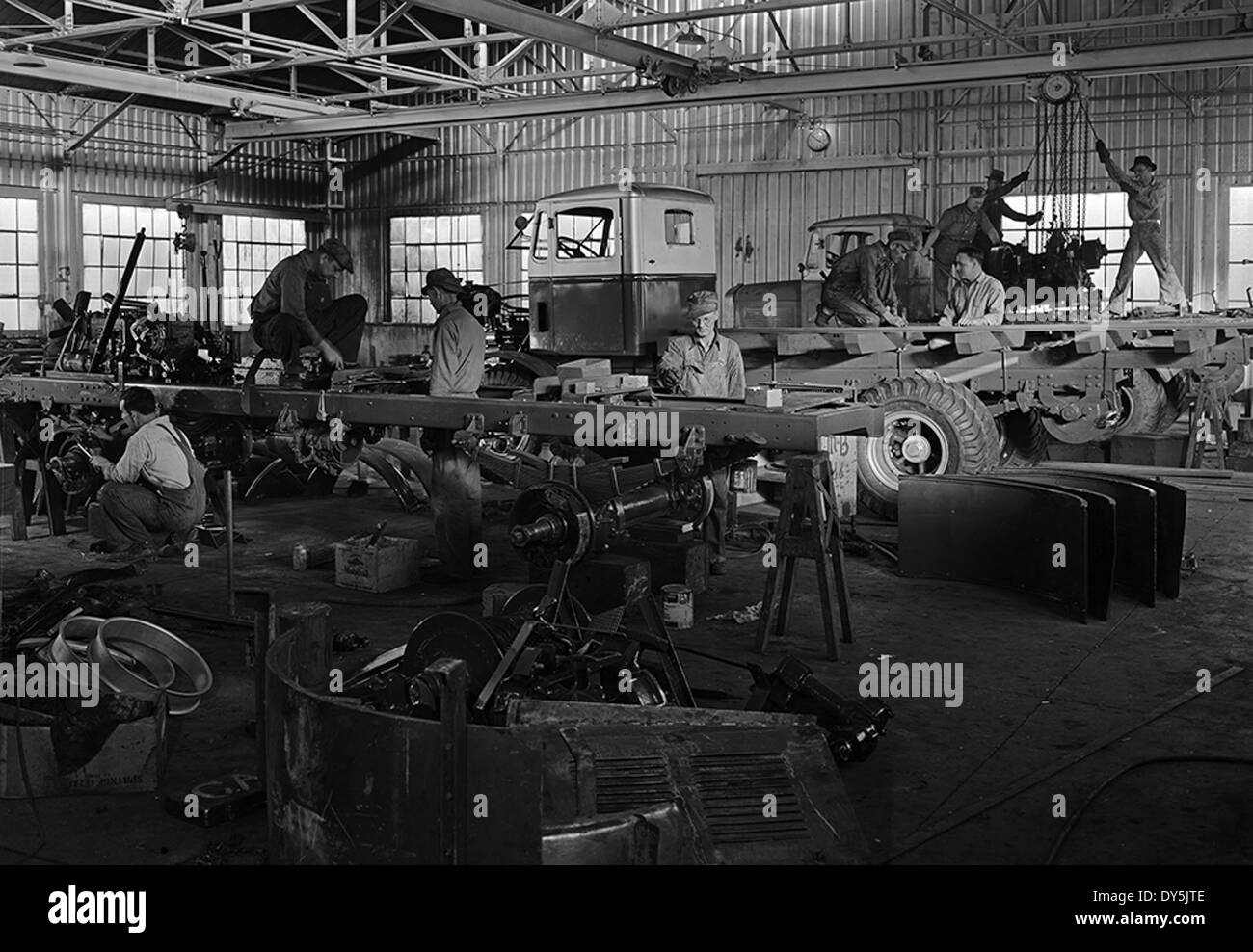 Halliburton trucks hi-res stock photography and images - Alamy