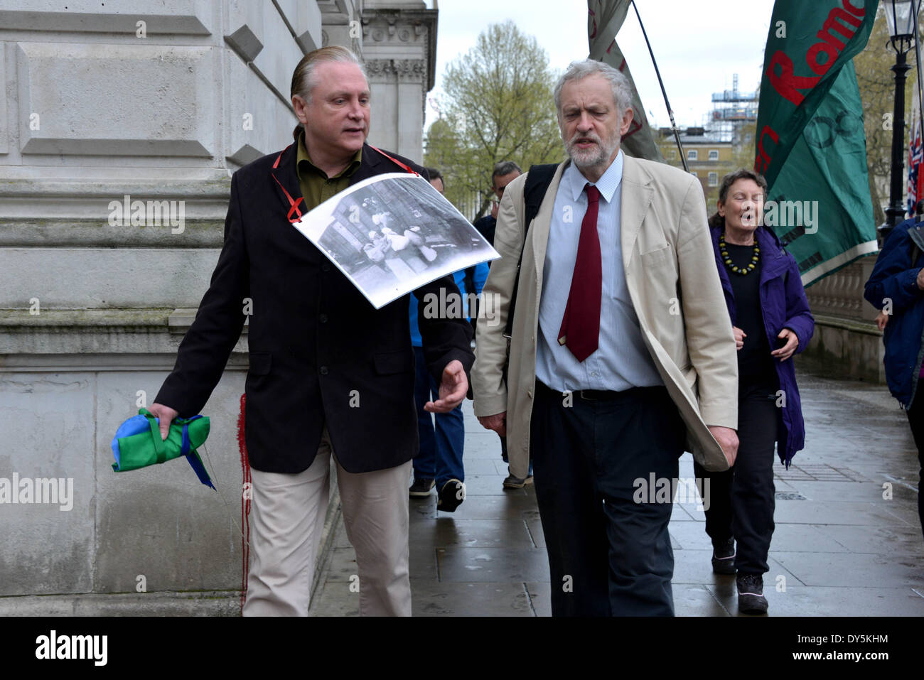 London England, 7th April 2014 : London : Roma Nation Day demand ...