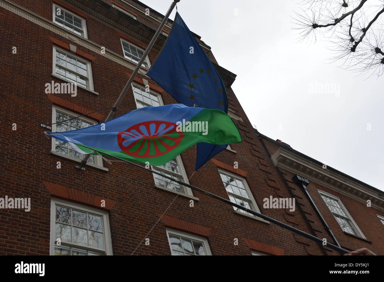 London England, 7th April 2014 : London : Roma Nation Day demand ...