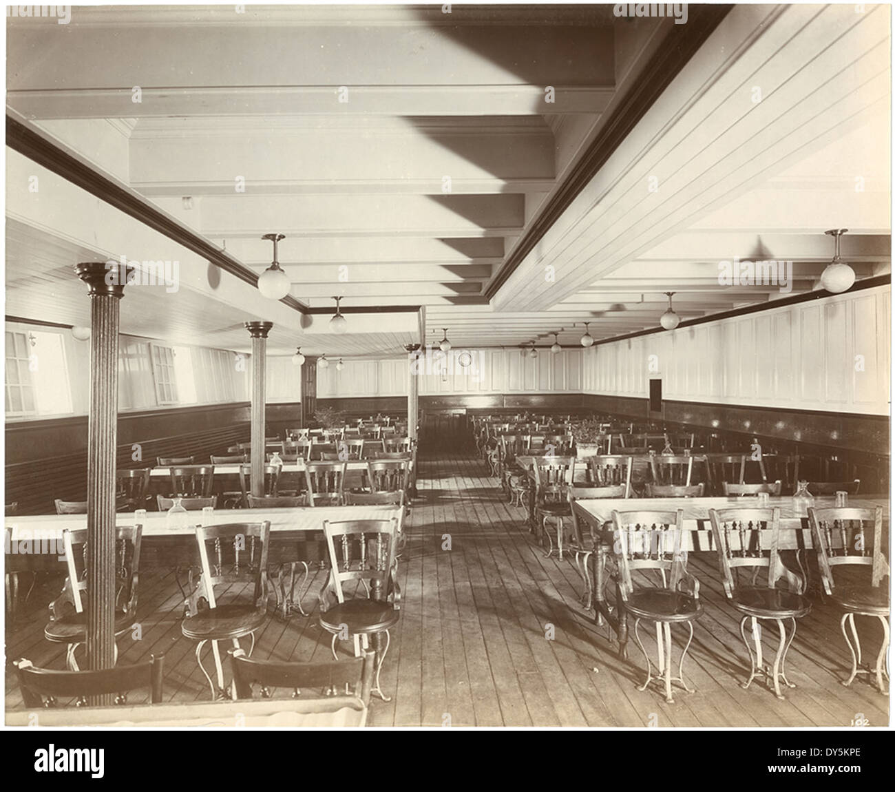 Third class deck hi-res stock photography and images - Alamy