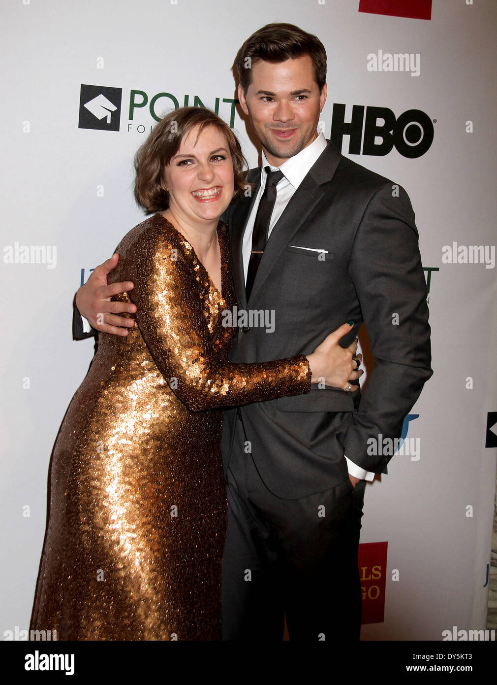 Andrew rannells lena hi-res stock photography and images - Alamy