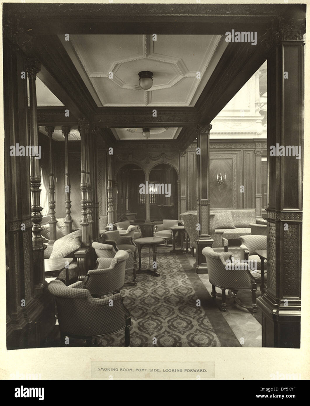 Looking forward cunardline history hospitalship mauretania oceanliner ...