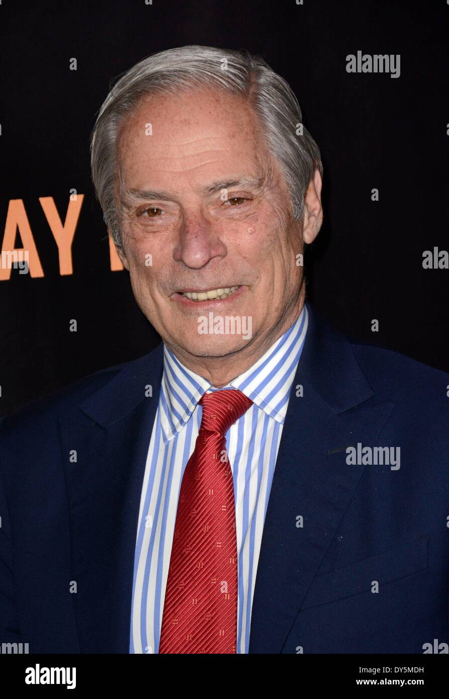 New York, NY, USA. 7th Apr, 2014. Bob Simon at arrivals for THE RAILWAY ...