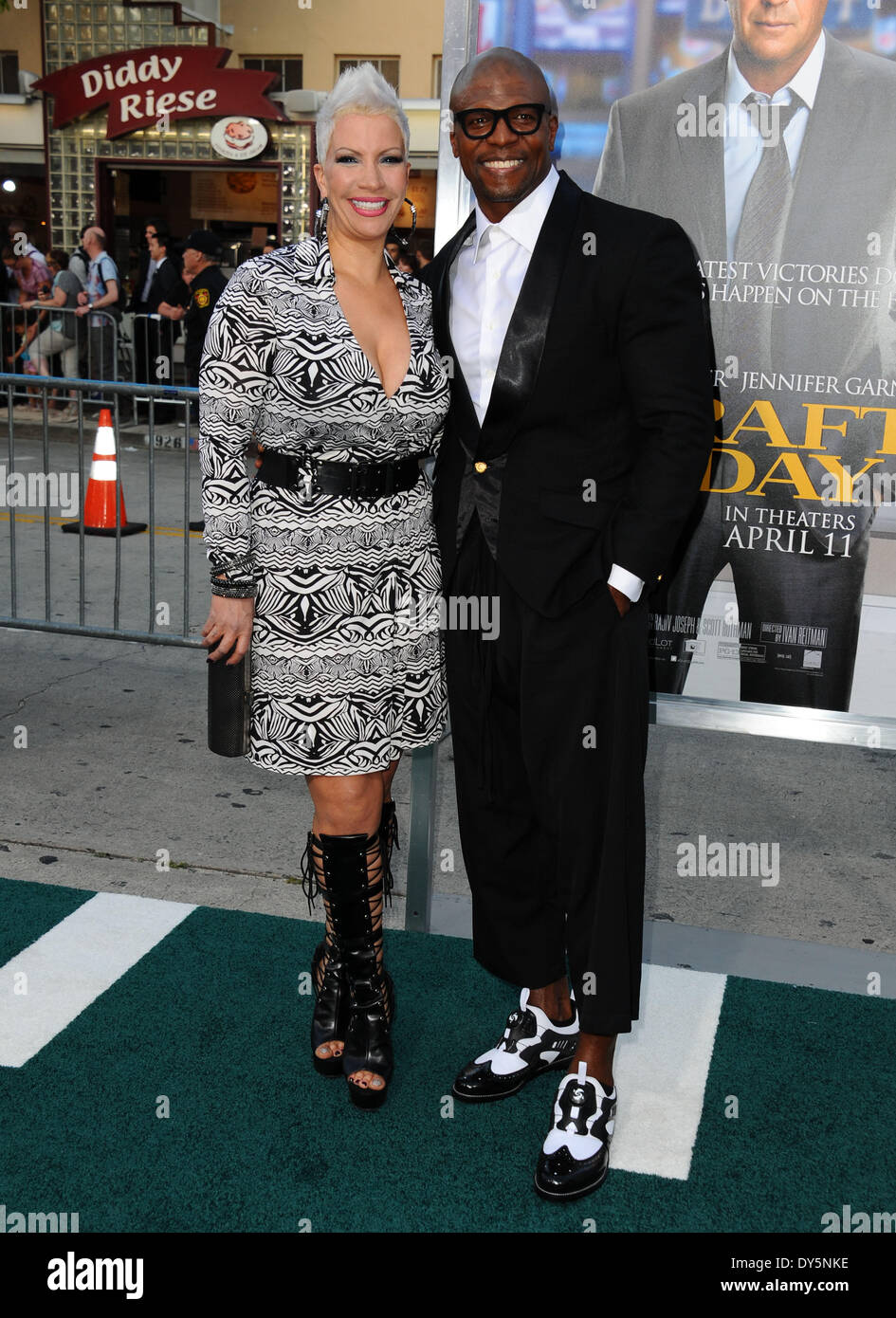 Los Angeles, California, USA. 7th Apr, 2014. Terry Crews, Wife ...