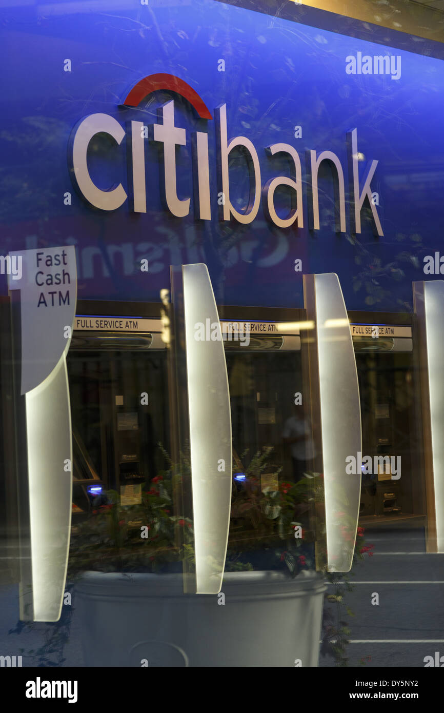 Citibank atm hi-res stock photography and images - Alamy