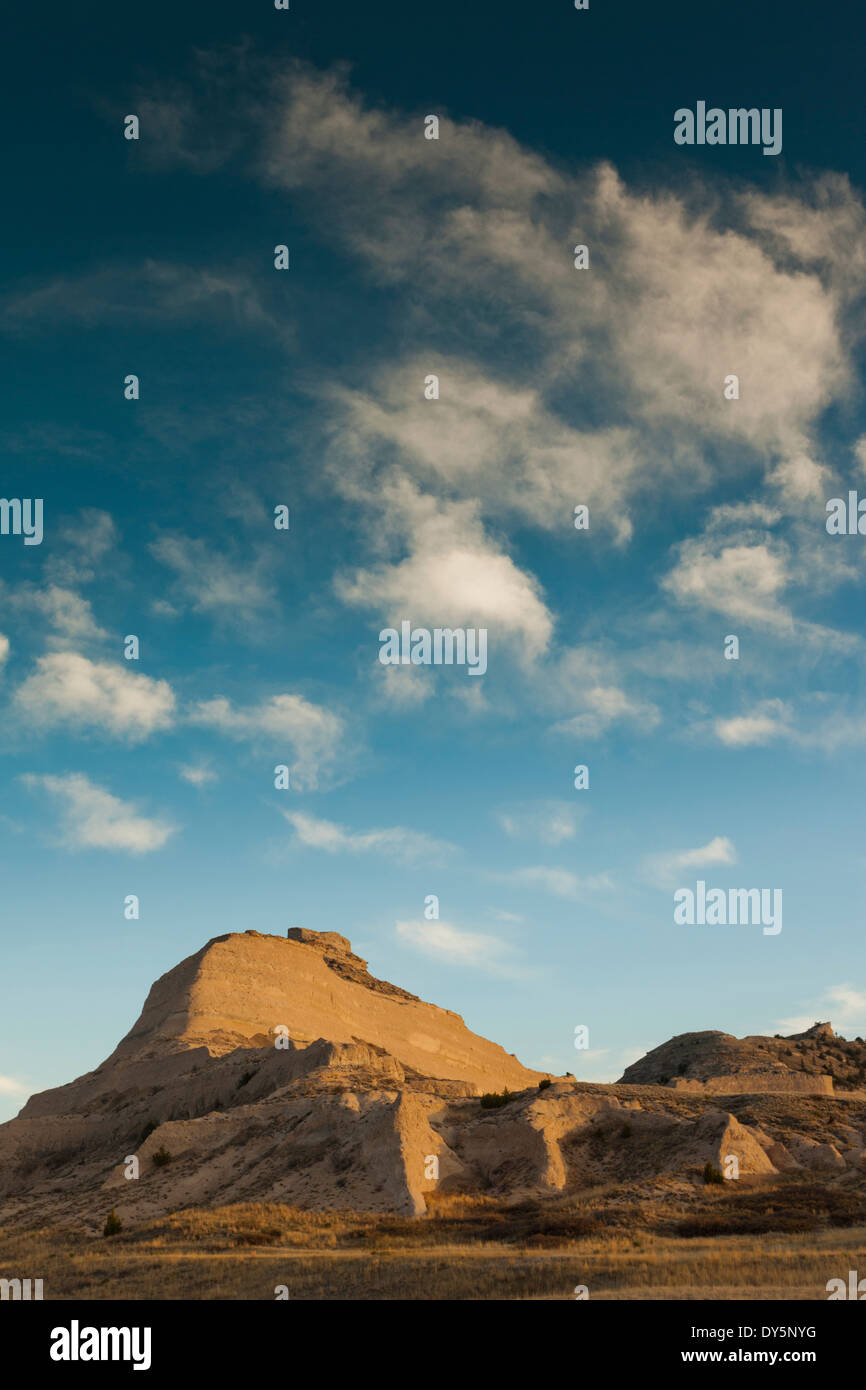 USA, Nebraska, Scottsbluff, Scotts Bluff National Monument Stock Photo ...
