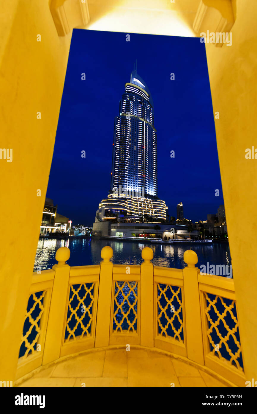 The Address Downtown Burj Dubai building, Dubai, United Arab Emirates ...