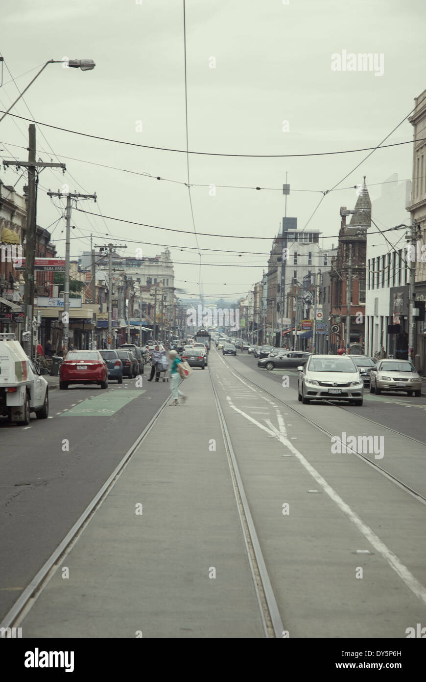Brunswick Street Fitzroy Melbourne Stock Photo - Alamy