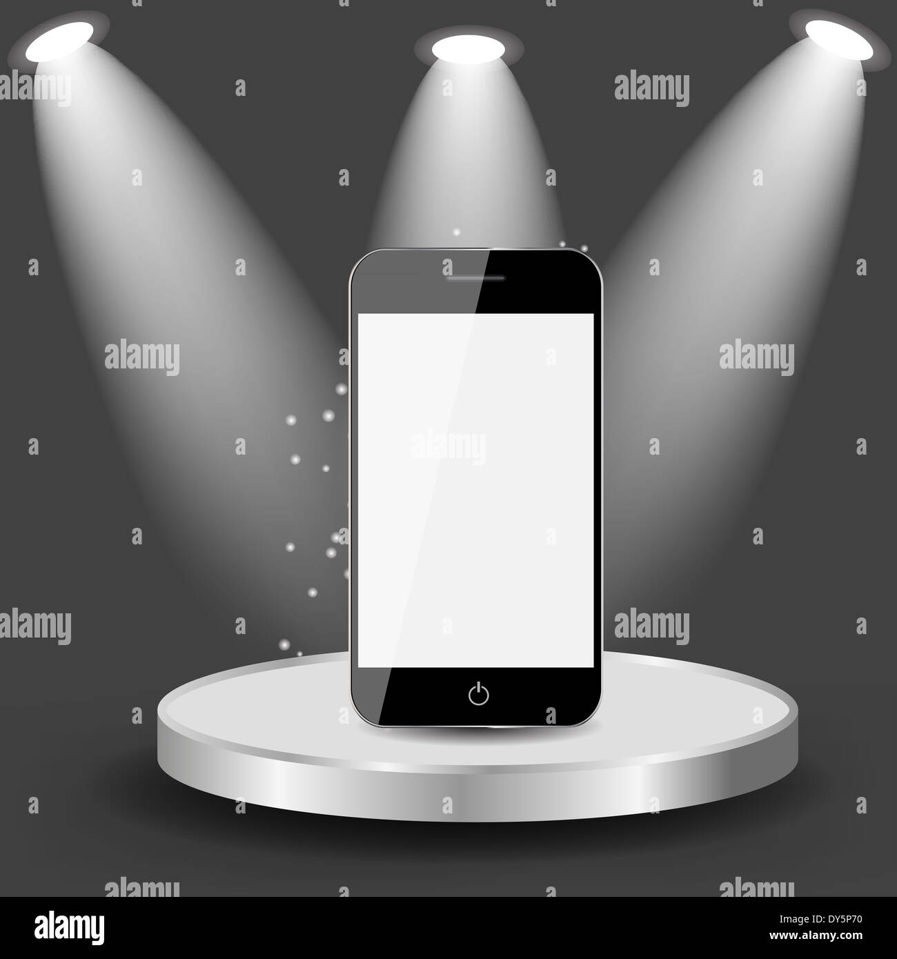 Vector banner realistic glass Black and White Stock Photos & Images - Alamy