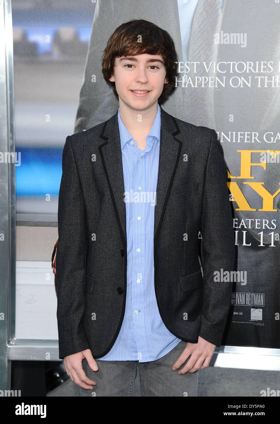 Westwood, CA. 7th Apr, 2014. Chad Roberts at arrivals for DRAFT DAY ...