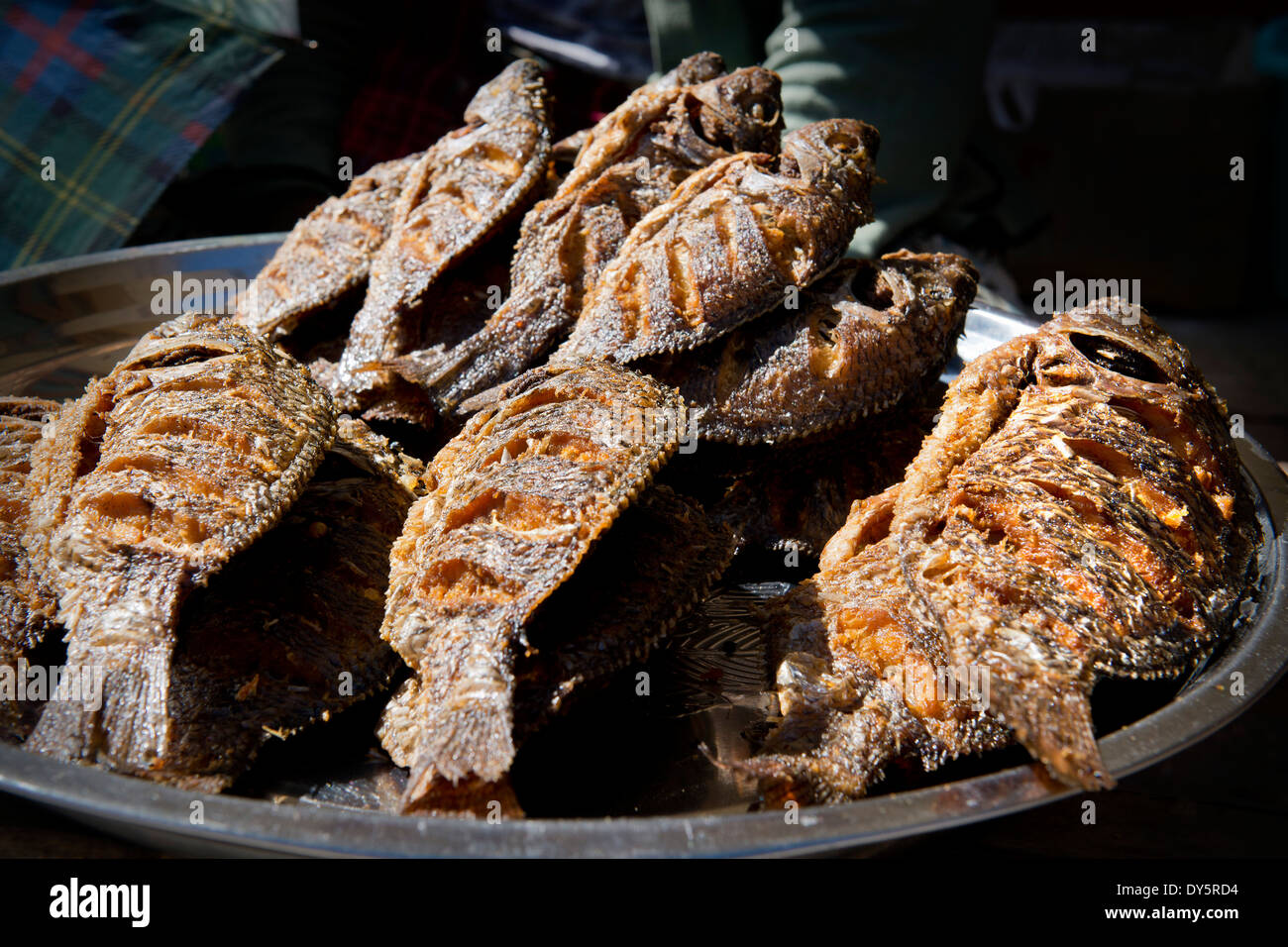 Myanmar, Inle lake, Dried fish Stock Photo - Alamy