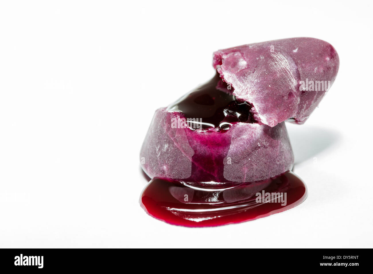 A cuberdon is a cone-shaped Belgian candy Stock Photo - Alamy