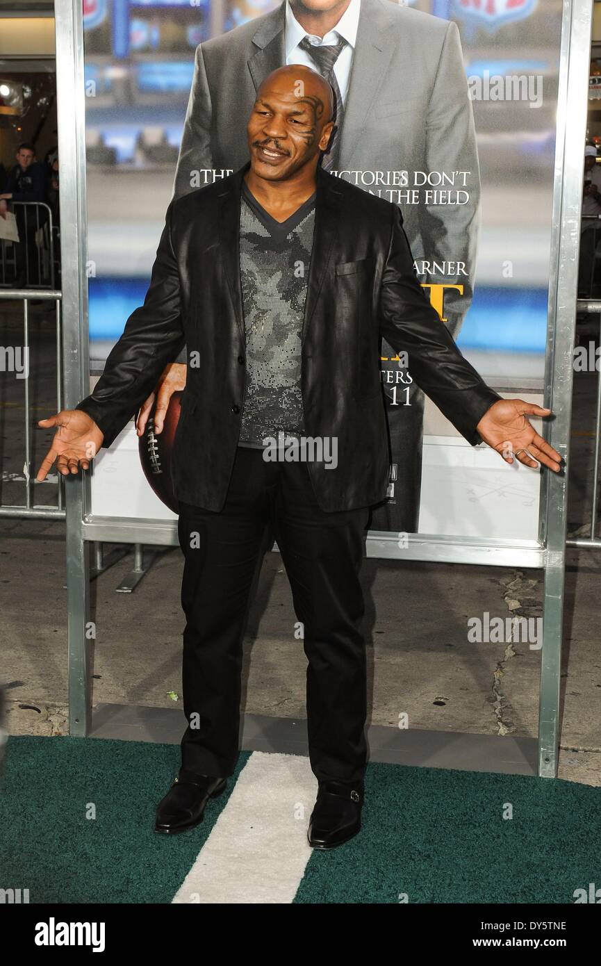 Westwood, CA. 7th Apr, 2014. Mike Tyson at arrivals for DRAFT DAY ...