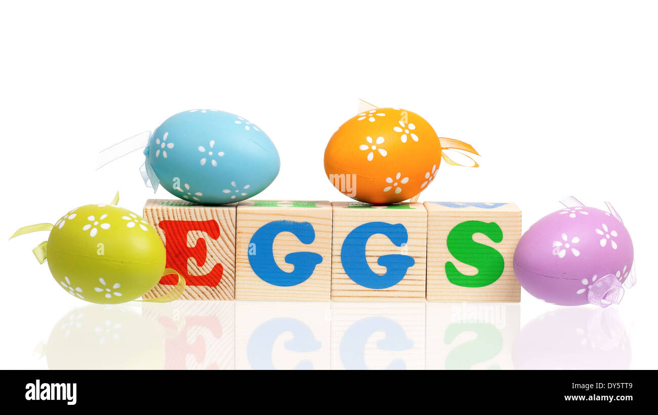 Cubes with letters Stock Photo - Alamy