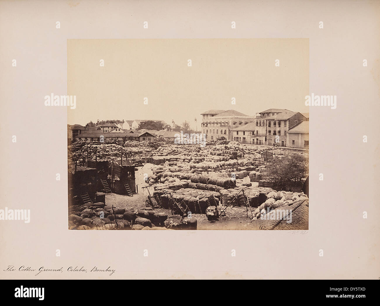 The Cotton Ground in Colaba, Bombay (now Mumbai) was a center for the ...