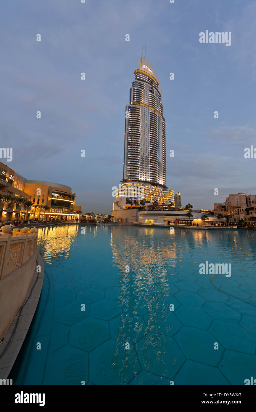 The Address Downtown Burj Dubai building, Dubai, United Arab Emirates ...
