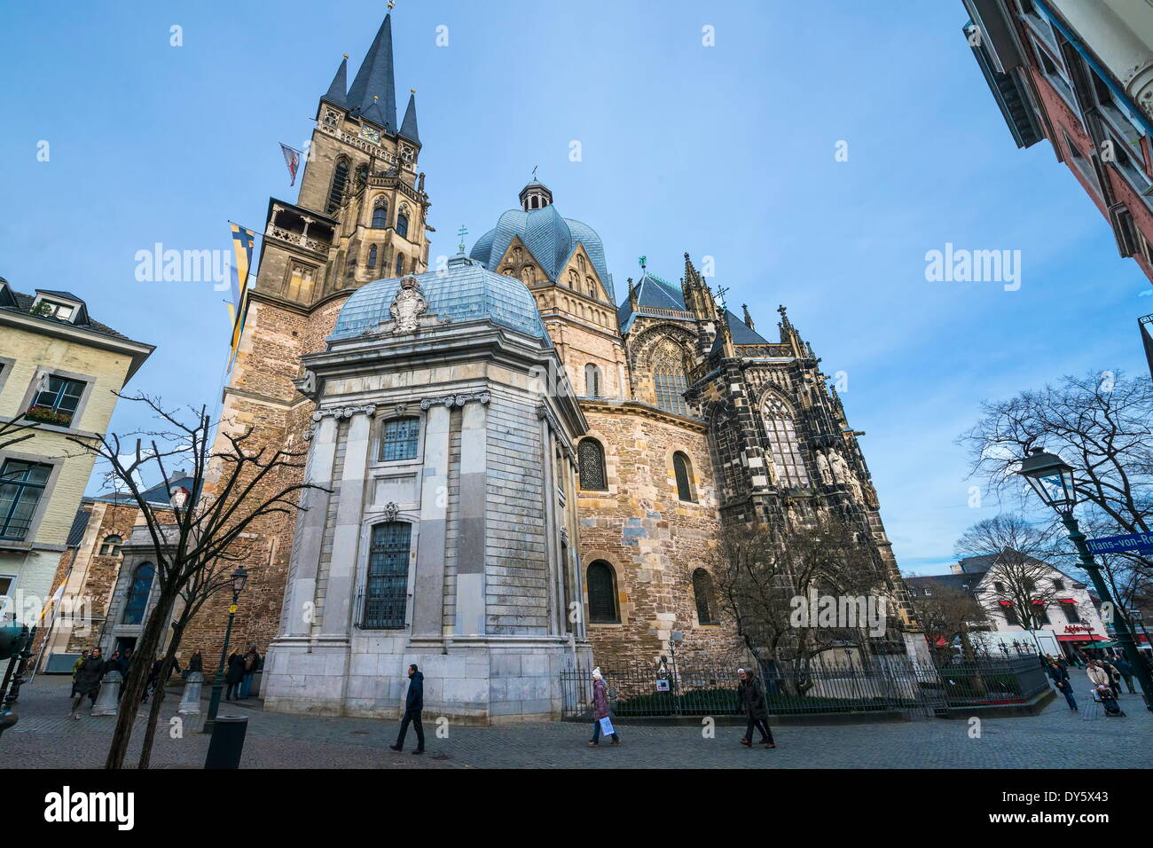 Aachen Cathedral, UNESCO World Heritage Site, Aachen, North Rhine ...