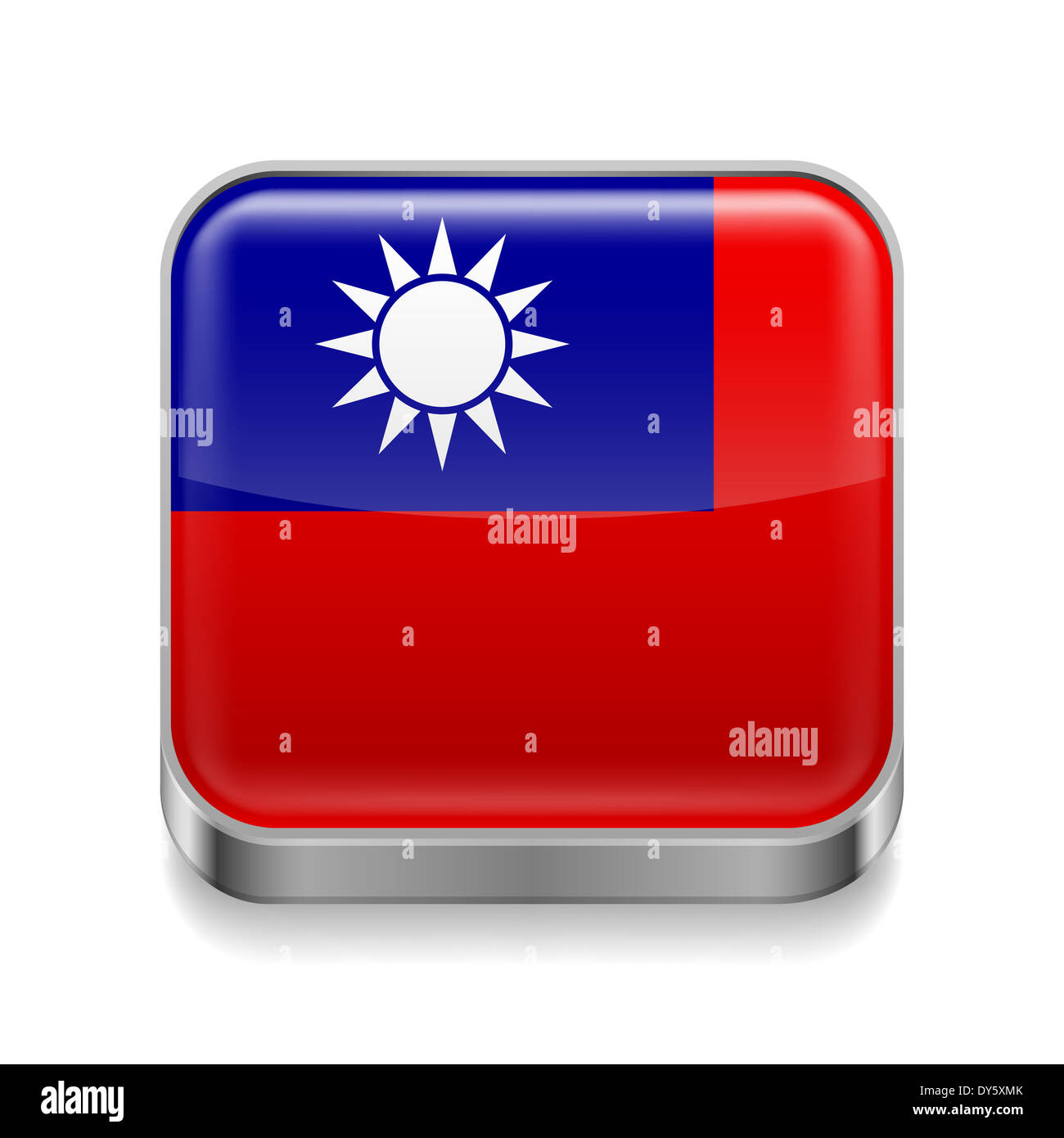 Taiwan flag official colors hi-res stock photography and images - Alamy