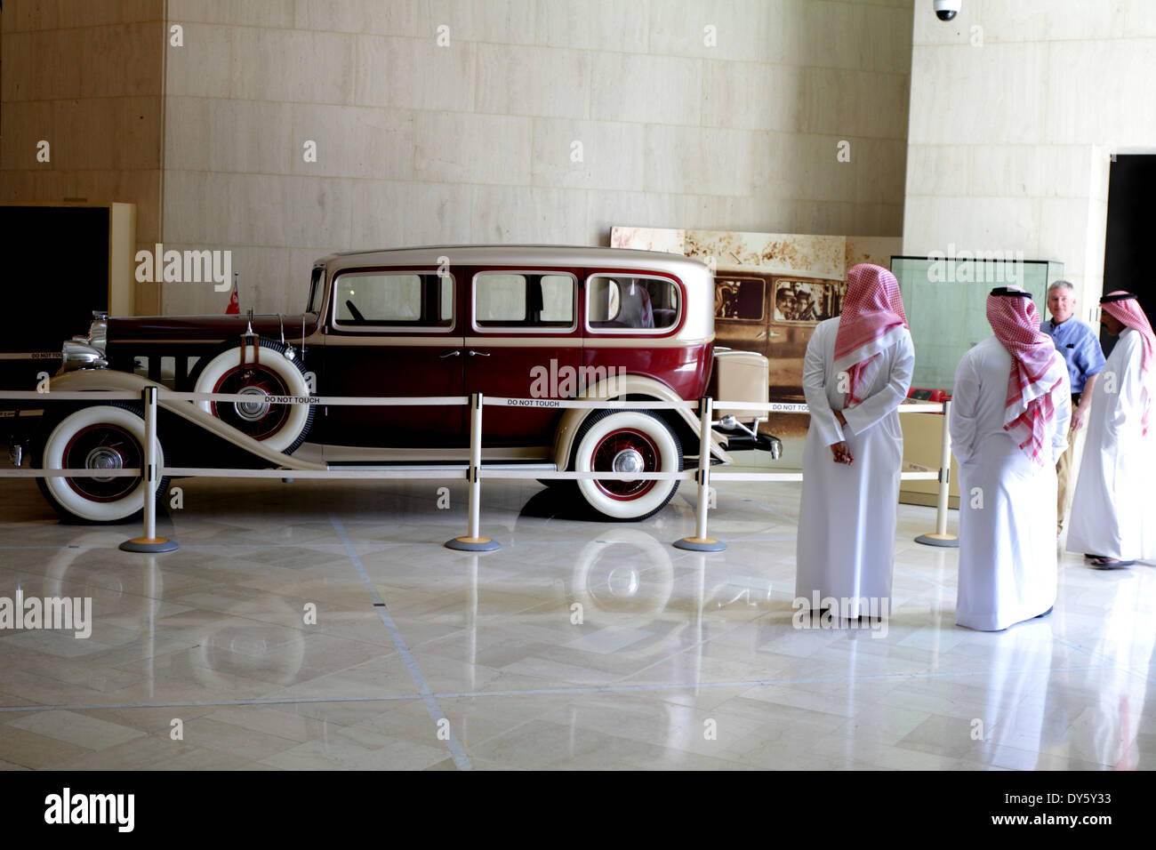 Buick inside the Bahrain National Museum, Manama, Kingdom of Bahrain ...