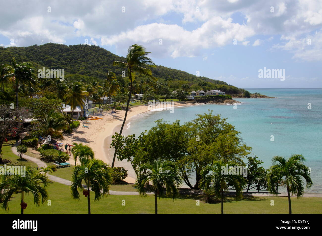 Hawksbill Beach, Hawksbill Hotel, Antigua, Leeward Islands, West Indies ...