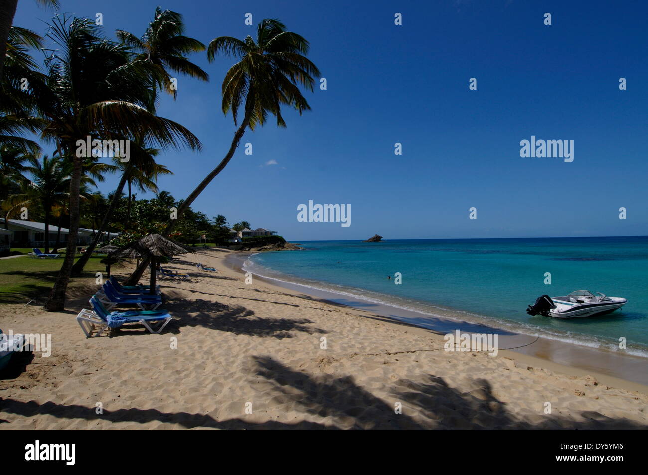 Hawksbill Beach, Hawksbill Hotel, Antigua, Leeward Islands, West Indies ...