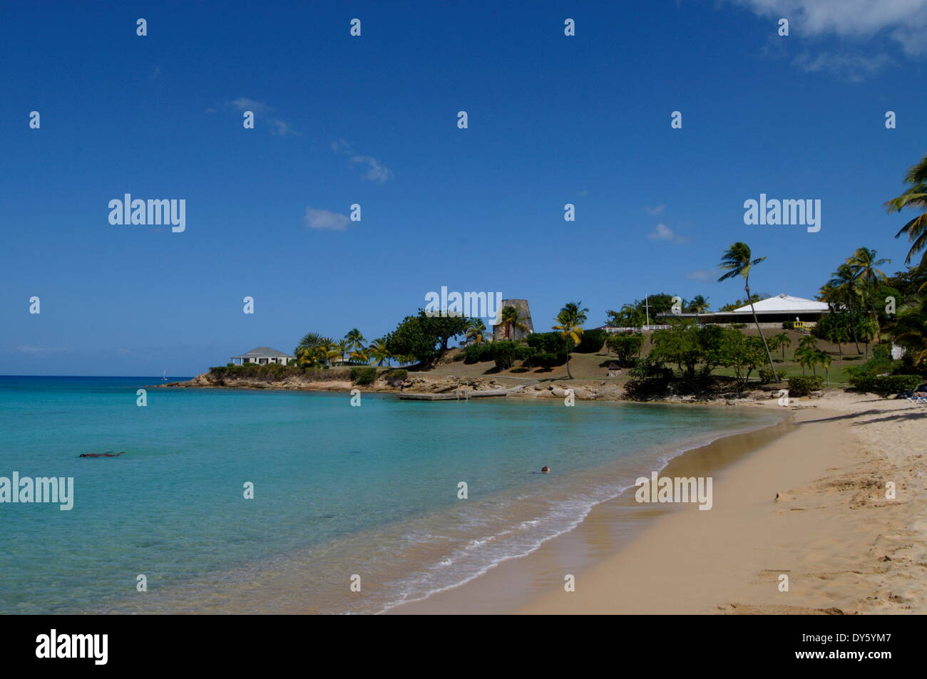 Hawksbill Beach, Hawksbill Hotel, Antigua, Leeward Islands, West Indies ...