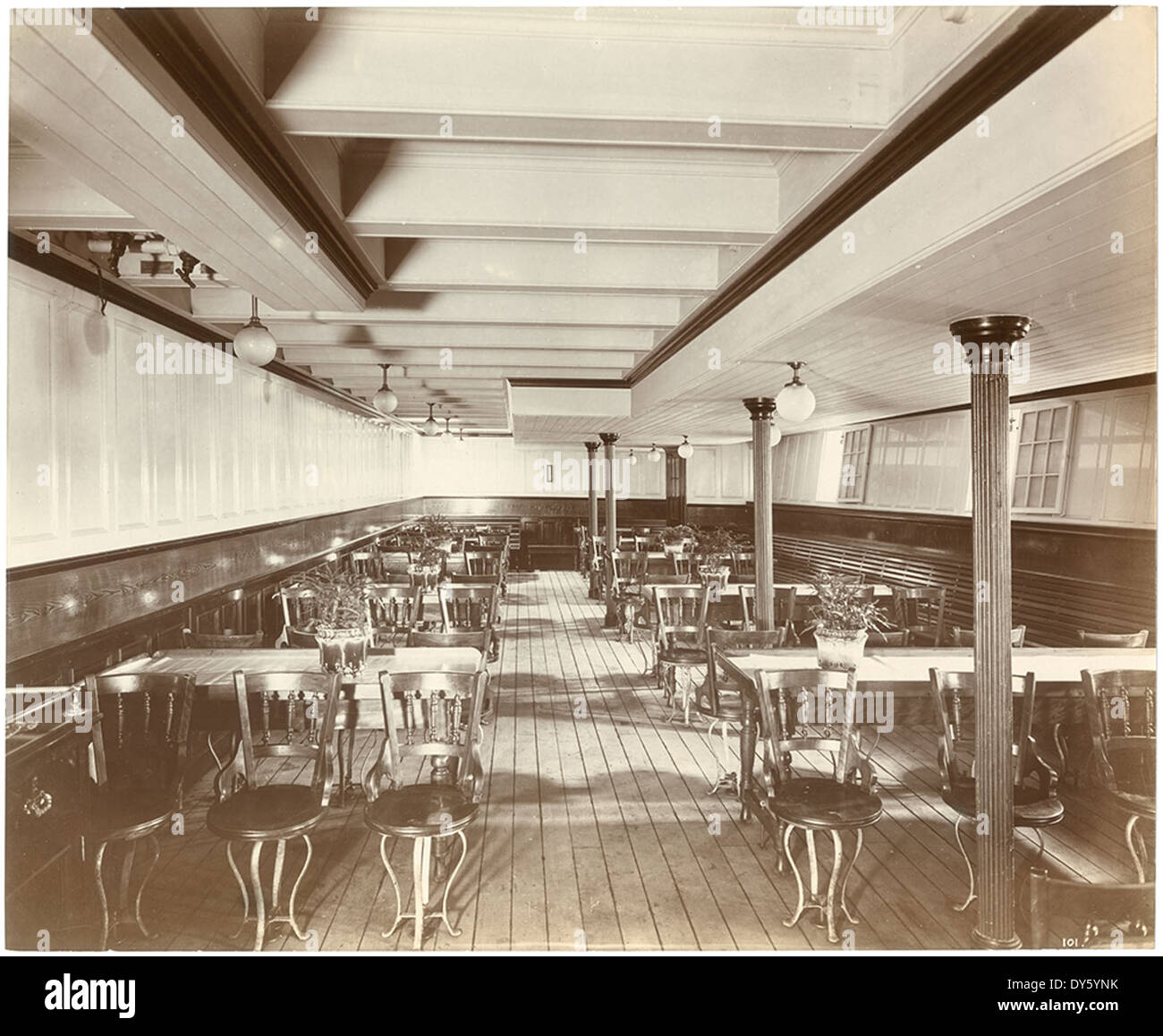 Third class deck hi-res stock photography and images - Alamy